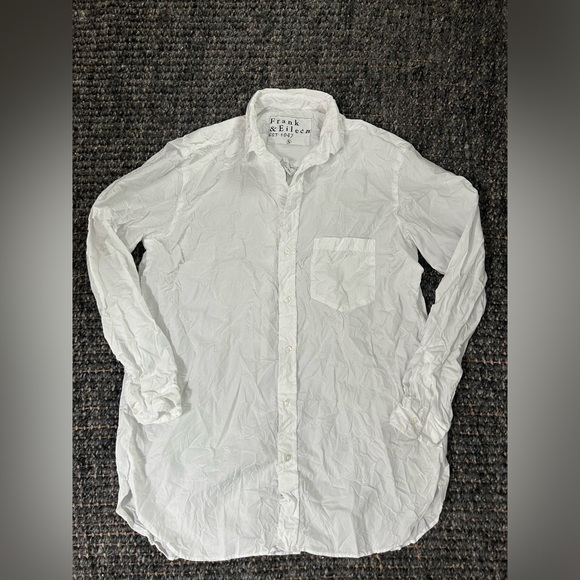 Frank & Eileen | Tops | New Frank Eileen Joedy Boyfriend Buttonup Shirt ...